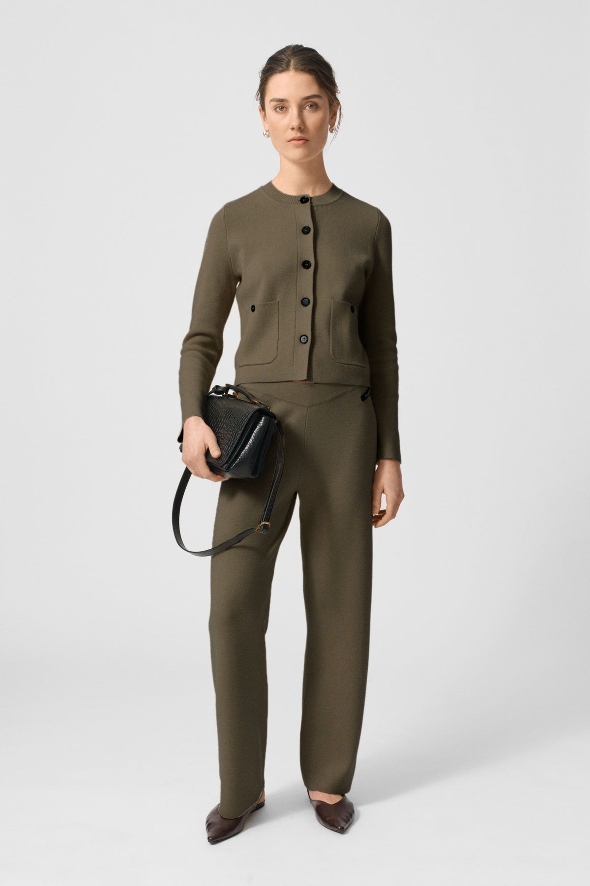 Alexis Pants - Army Melange