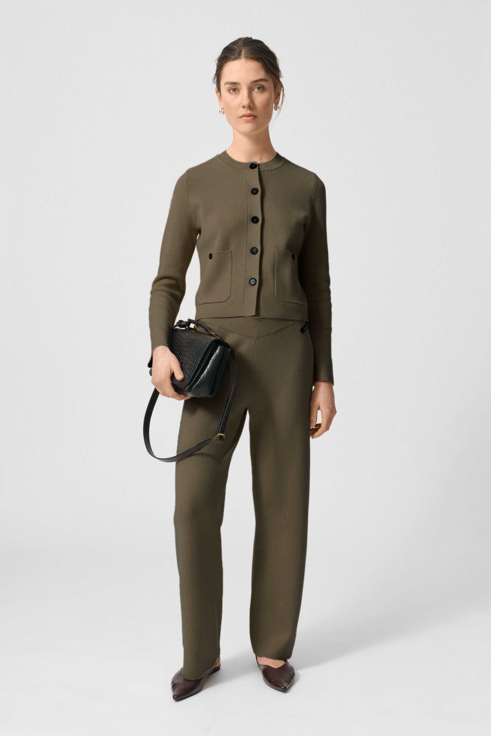 Alexis Pants - Army Melange