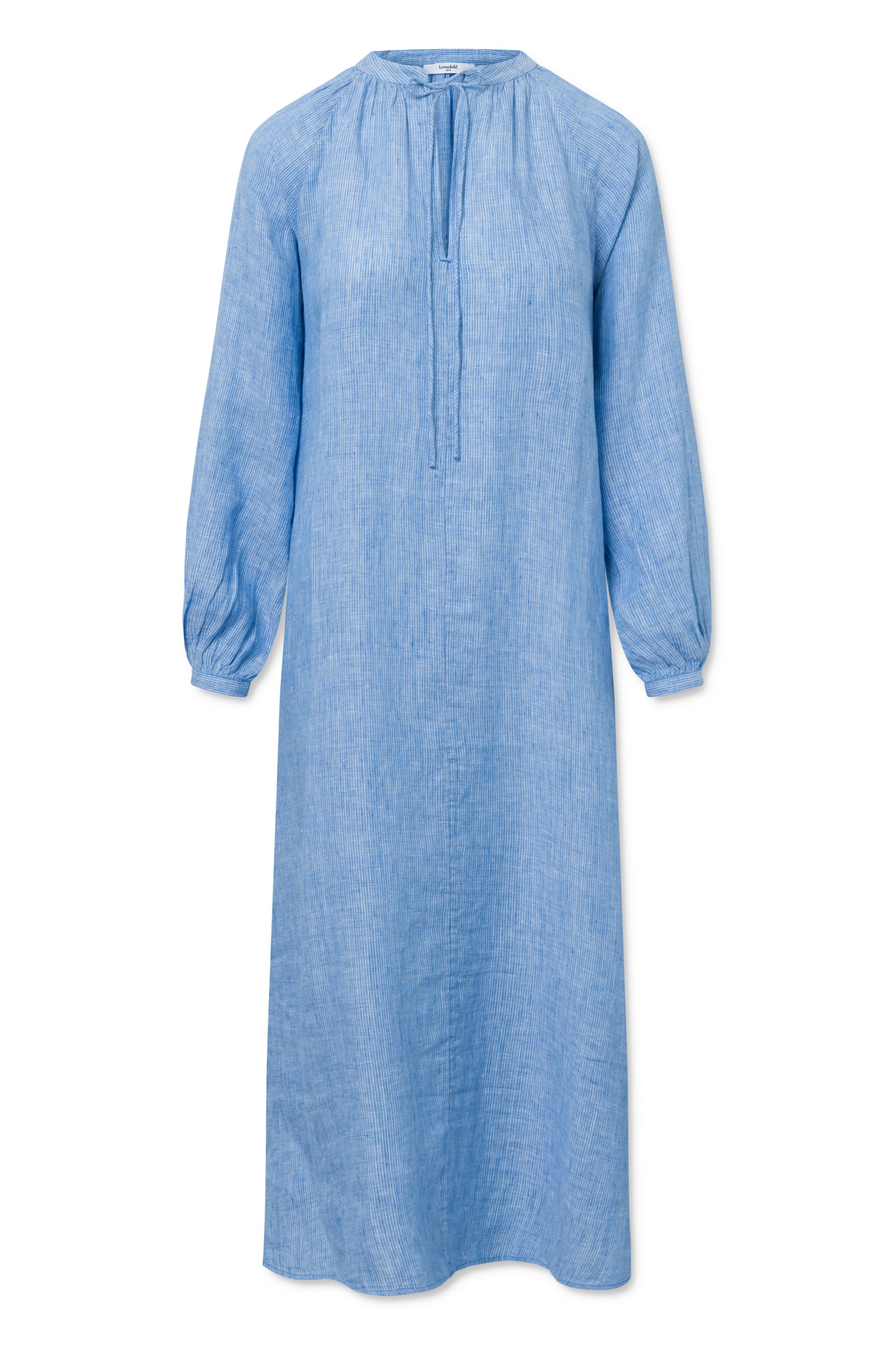Anju Dress - Blue Stripe