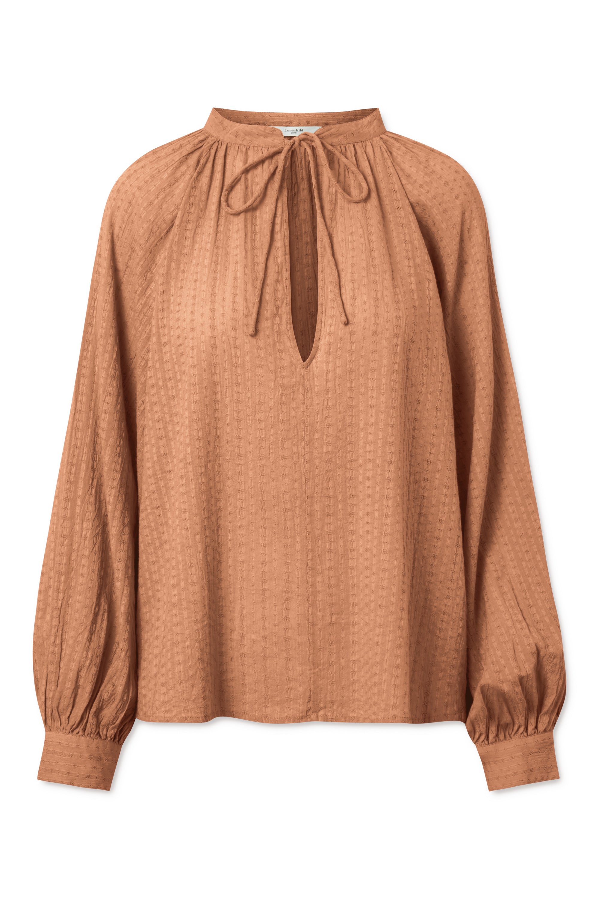 Juliette Blouse - Warm Terra Cotta